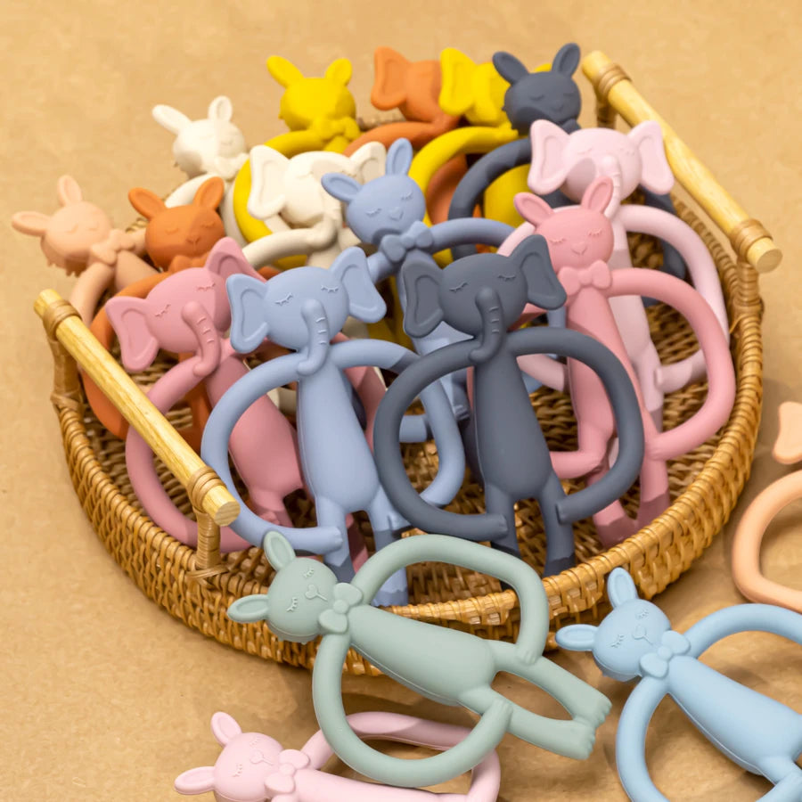 Silicone Teething Beads Pacifier Chain Set – Skaldo & Malin