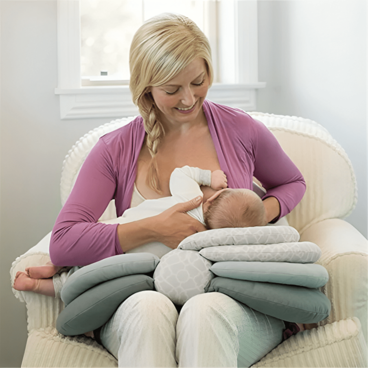 Multifunction Butterfly Nursing Pillow – Skaldo & Malin