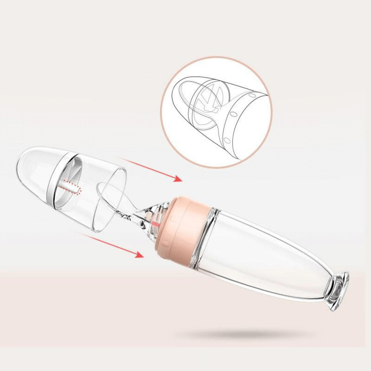 Chloe Baby Feeding Spoon Bottle – Skaldo & Malin